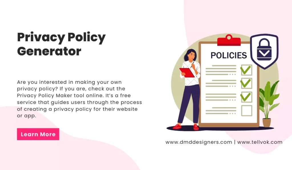 Privacy Policy Generator - Tools